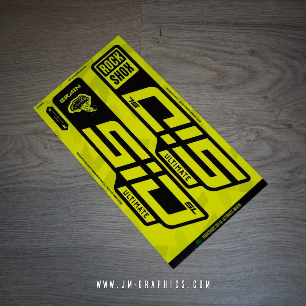 RockShox SID SL Ultimate Brain 2021 - JM Graphics
