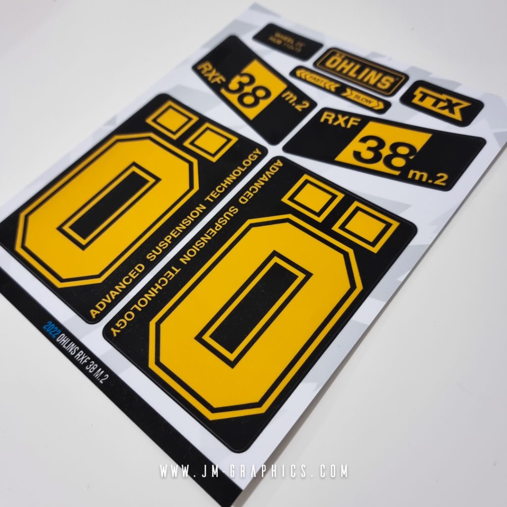 Ohlins RXF 38 m.2 2022 - JM Graphics