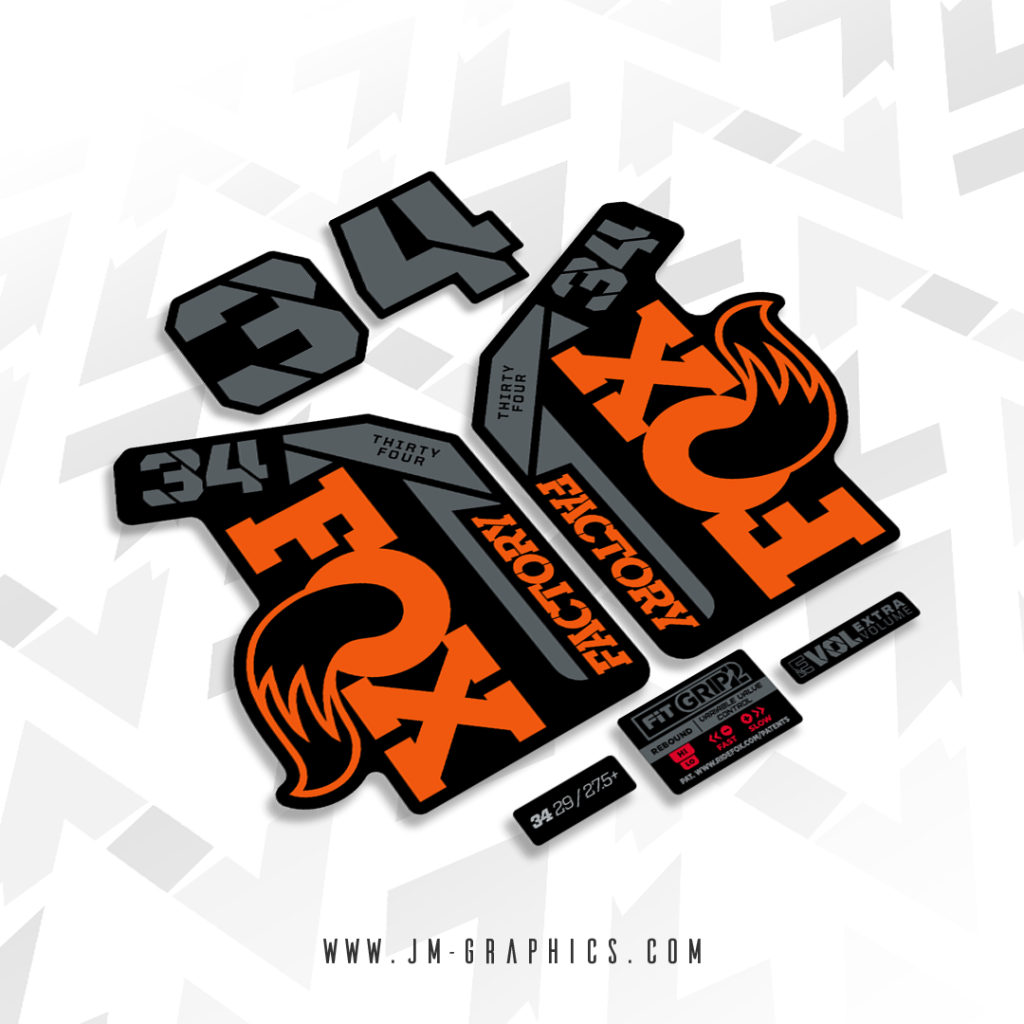 Fox 34 Factory 2021 - JM Graphics
