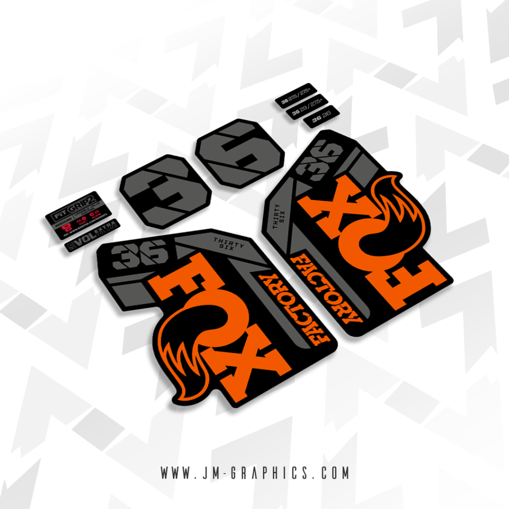 Fox 36 Factory 2021 - JM Graphics