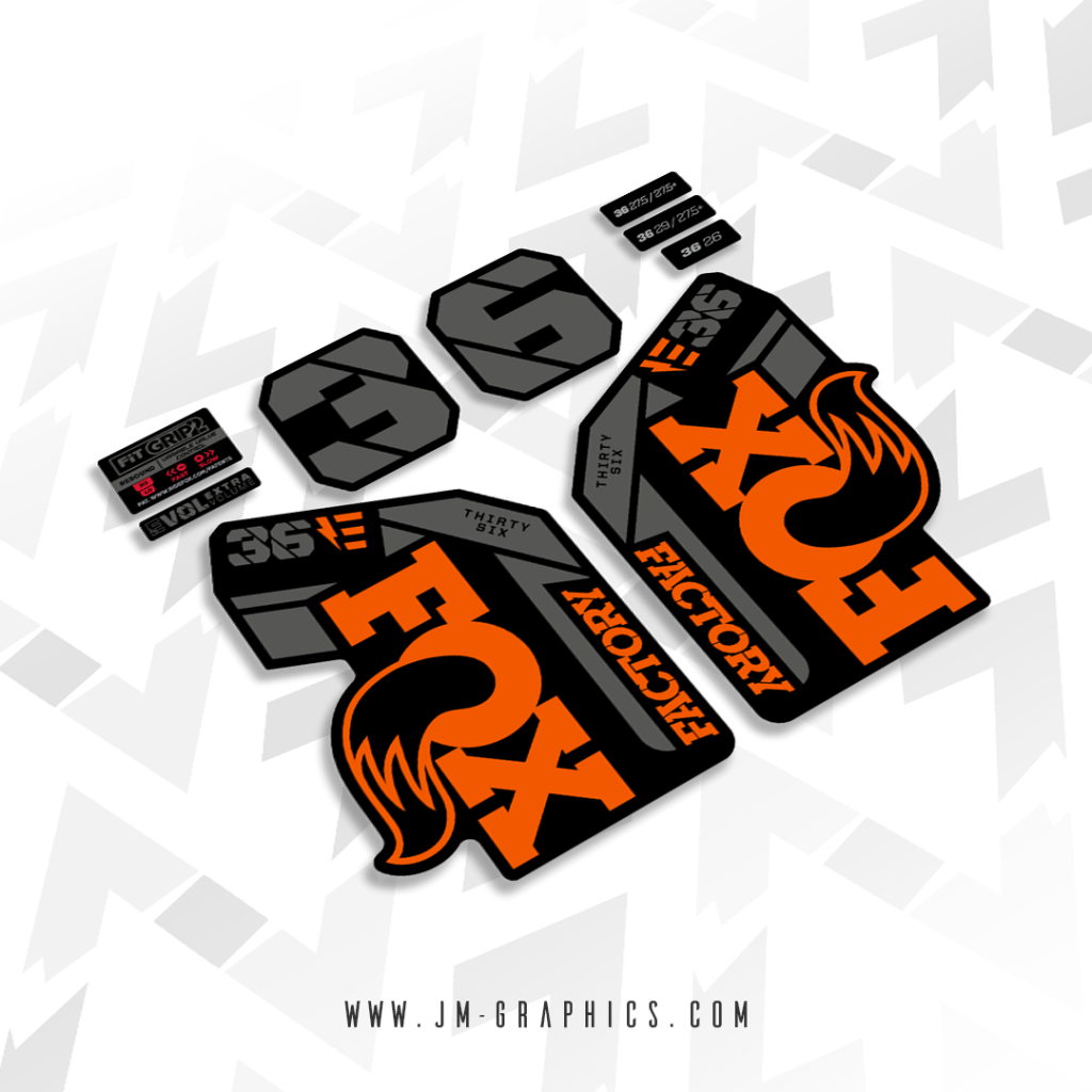 Fox 36 Factory E-Optimized 2021 - JM Graphics