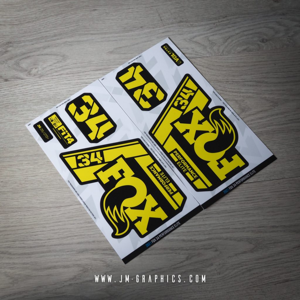Fox 34 Performance Elite 2021 - JM Graphics