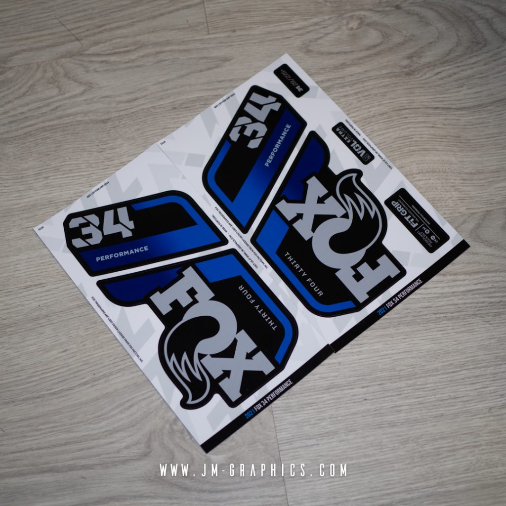 Fox 34 Performance 2021 - JM Graphics