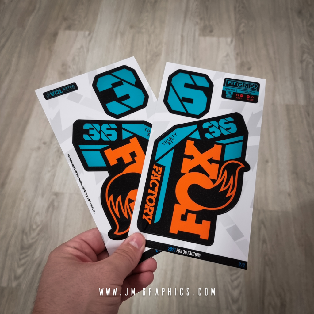 Fox 36 Factory 2021 - JM Graphics