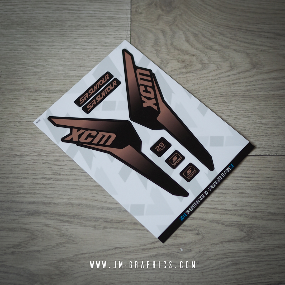 SR Suntour XCM 30 – Specialized Edition 2018 - JM Graphics