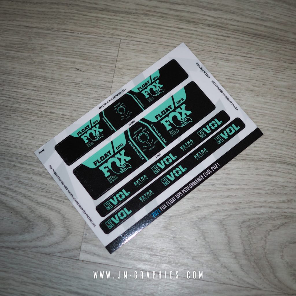 Fox Float DPS Performance EVOL 2021 - JM Graphics