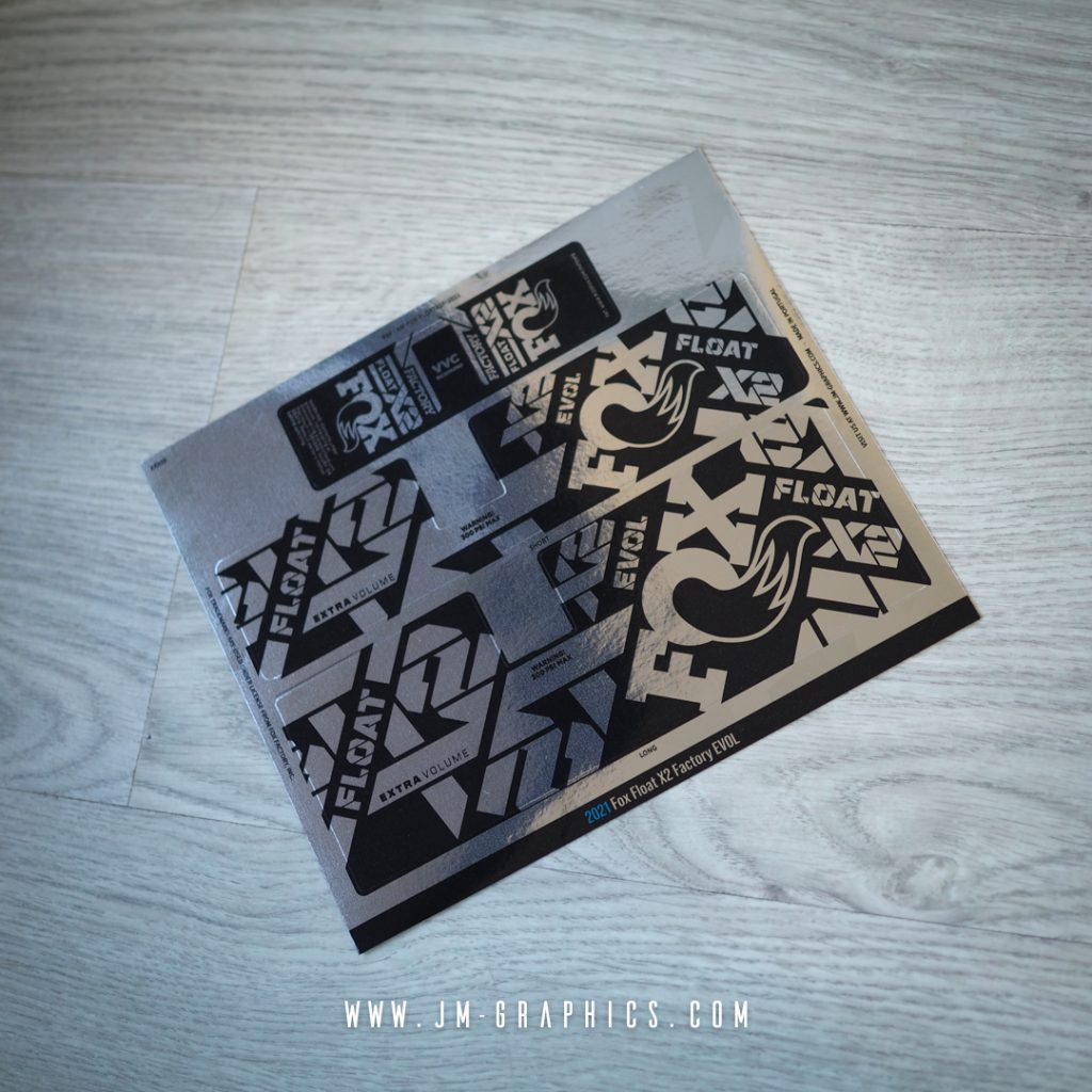 Fox Float X2 Factory EVOL 2021 - JM Graphics