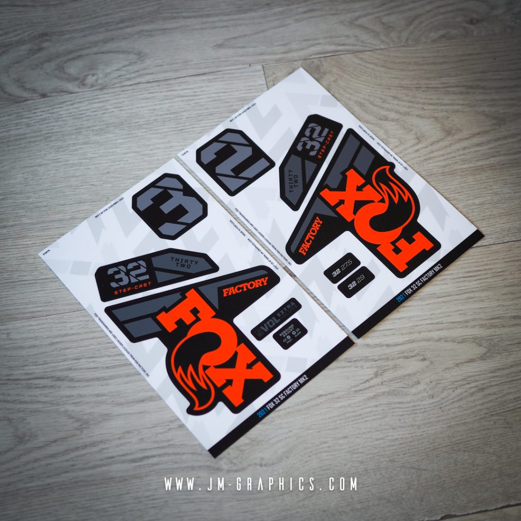 Fox 32 SC Factory MK2 2021 - JM Graphics