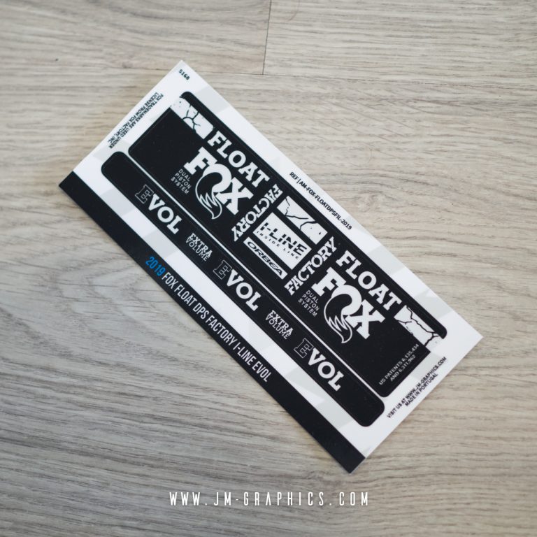 Fox Float DPS Factory I-Line EVOL 2019 - JM Graphics