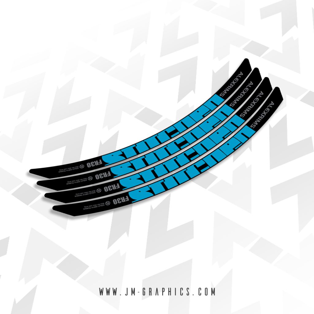 Alex Rims FR30 Stitched 2015 - JM Graphics