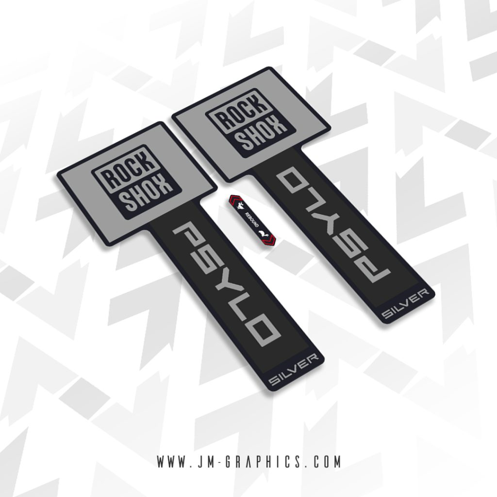 RockShox Psylo Silver 2024 - JM Graphics