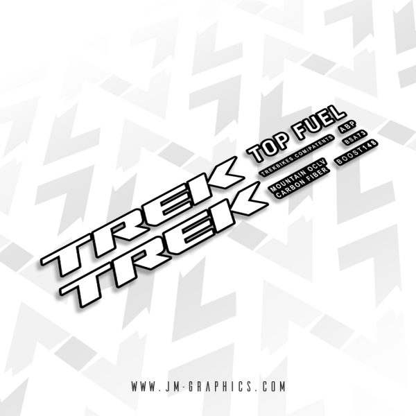 Trek Top Fuel Gen 4 Carbon 2025 - JM Graphics
